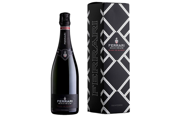 TRENTO DOC BRUT BLANC DE BLANCS "MAXIMUM" ASTUCCIATO - FERRARI – 3K WINE