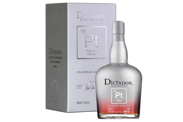 COLOMBIAN AGED RUM "78 PT - PLATINUM 195.084" - DICTADOR COLOMBIA – 3K WINE
