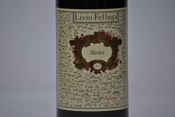 FRIULI COLLI ORIENTALI DOC MERLOT 2017 - LIVIO FELLUGA – 3K WINE